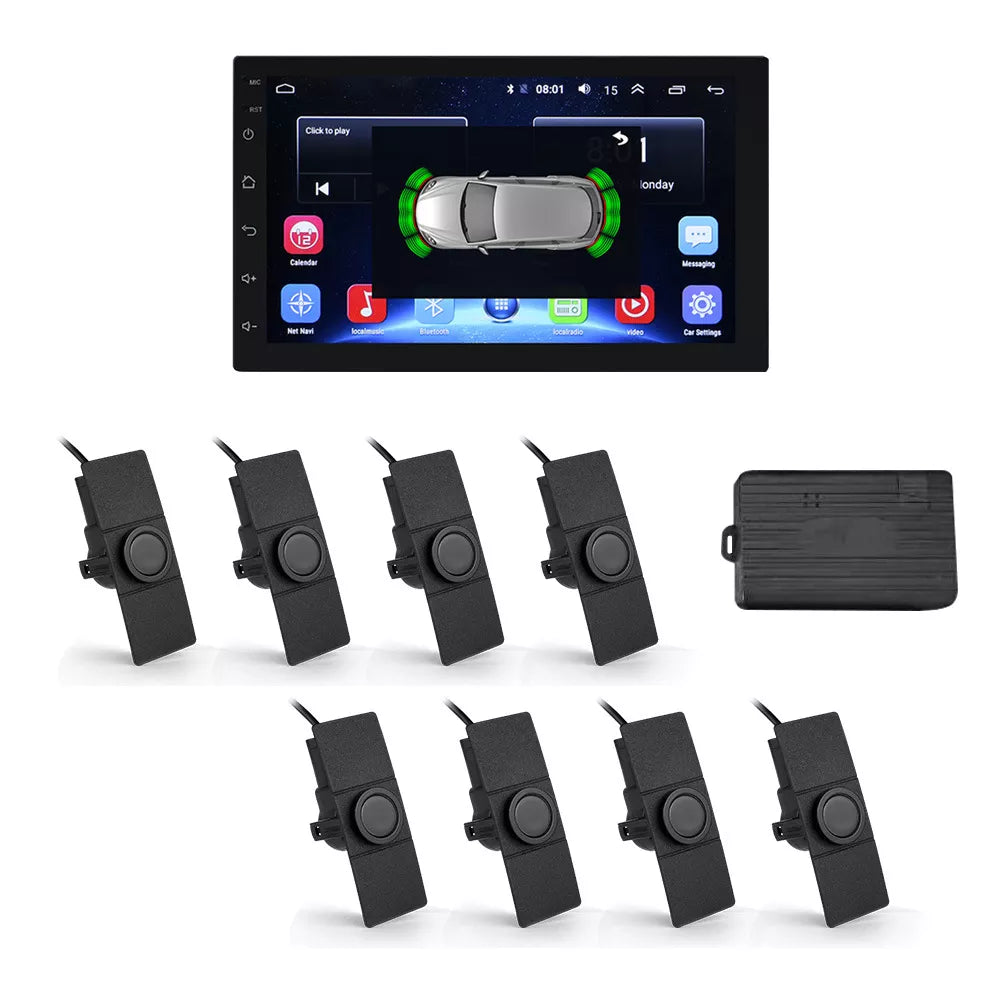 R801 Android Reversing Radar System with 8 Sensors – Aoocci Philippines ...